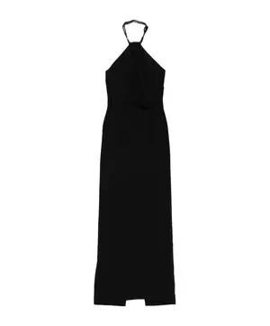 Solace Riva Halterneck Draped Maxi Dress