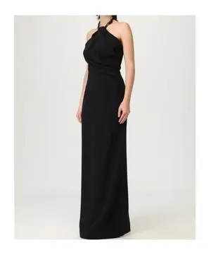 Solace Riva Halterneck Draped Maxi Dress