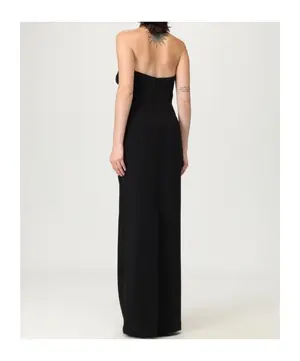 Solace Riva Halterneck Draped Maxi Dress