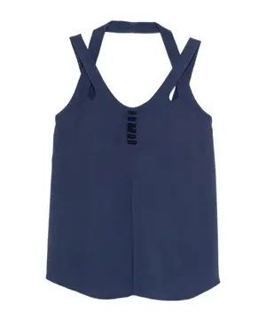 Emporio Armani Sleeveless V-neck Top