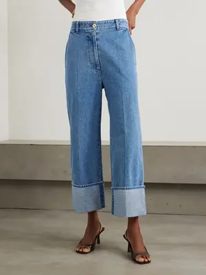 PATOU Denim Trousers With Belt Loops