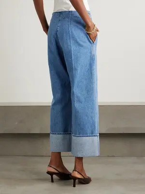 PATOU Denim Trousers With Belt Loops