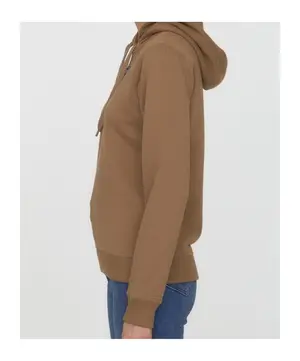 Burberry Logo Patch Drawstring Hoodie