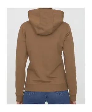 Burberry Logo Patch Drawstring Hoodie