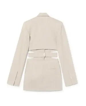 Jacquemus Cut-out Blazer Mini Dress - No