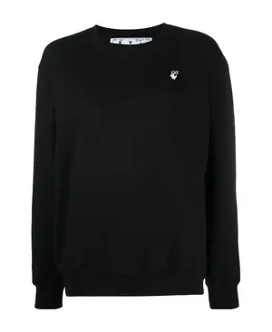 Off-White Flock Arrows Logo Sweatshirt