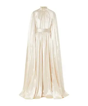 Erdem Macie's Shawl Dress - Gold