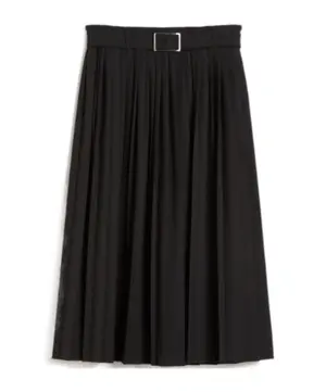 Sportmax Belted Pleated Skirt