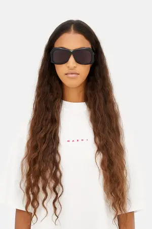 Marni Geometric Sunglasses