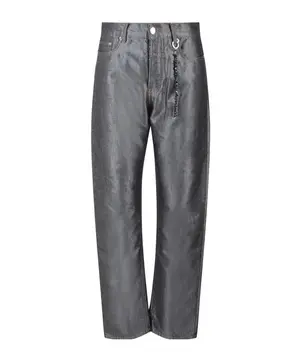 DARKPARK Shiny Straight Leg Jeans