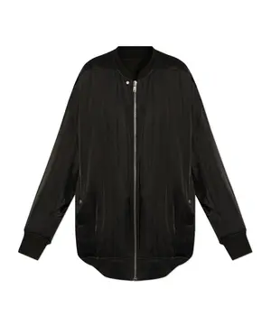 Rick Owens Jumbo Flight Zipped Bomber Jacket