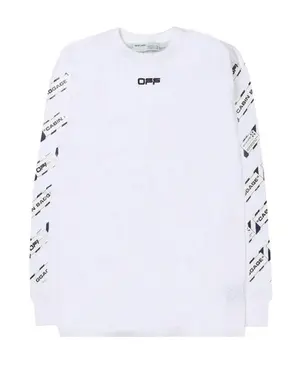 Off-white Long Sleeve T-shirts For Men