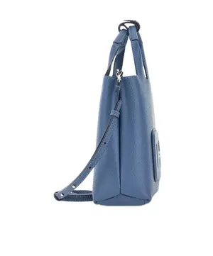 Hogan Logo Embossed H-bag Mini Shopping Bag