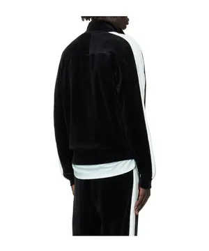 Casablanca Chenille Zip Up Sweatshirt