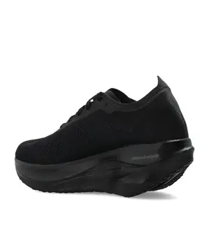 Comme Des Garçons Round Toe Sneakers With Logo Detail - Black