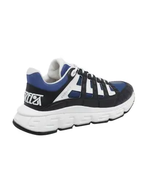 Versace Trigreca Lace-up Sneakers - Black