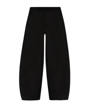 Dsquared2 Icon Logo Wide Leg Trousers - Black