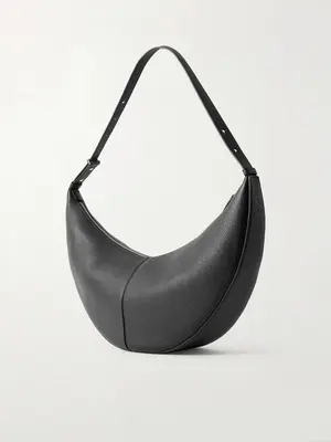 Proenza Schouler Paneled Leather Shoulder Bag - Black