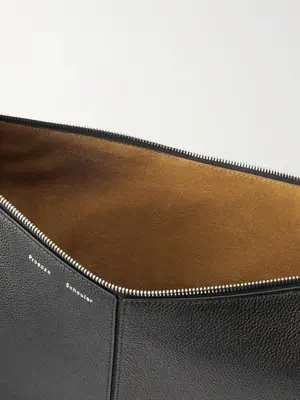 Proenza Schouler Paneled Leather Shoulder Bag - Black