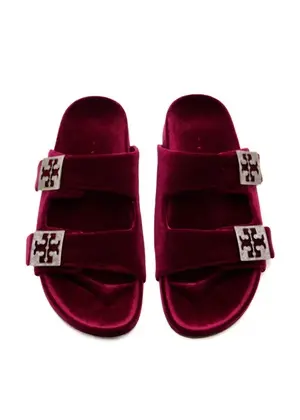 Tory Burch Mellow Pavé Sandals - Brown