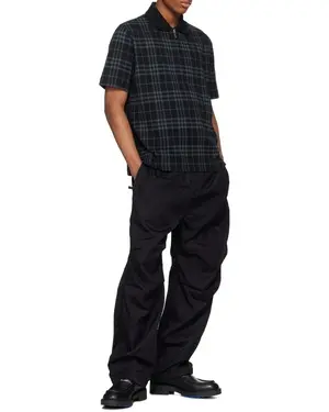 Burberry Checked Straight-leg Trousers