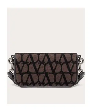 Valentino Garavani Vlogo Plaque Foldover Top Tote Bag