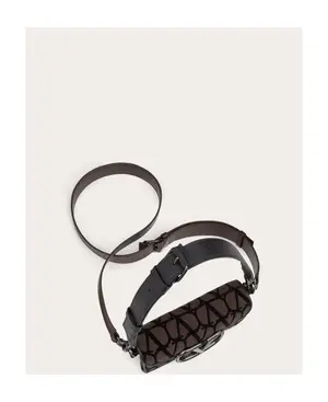 Valentino Garavani Vlogo Plaque Foldover Top Tote Bag