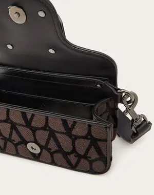 Valentino Garavani Vlogo Plaque Foldover Top Tote Bag