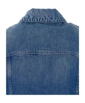 ANN DEMEULEMEESTER Sleeveless Denim Vest