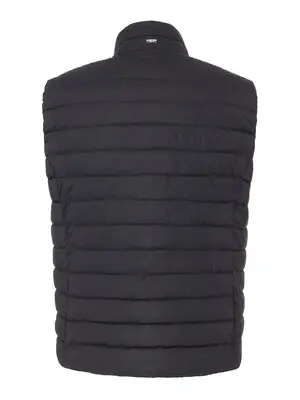 Herno Padded Quilted Vest Jacket - Black