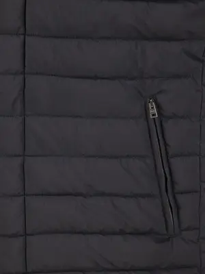 Herno Padded Quilted Vest Jacket - Black