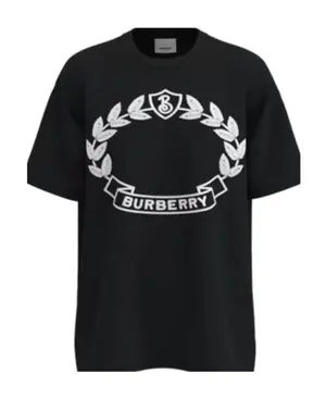 Burberry Logo Printed Crewneck T-shirt