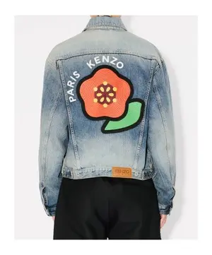 Kenzo Pop Embroidered Trucker Jacket