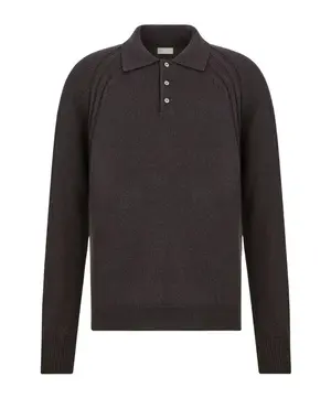 Dior Long Sleeve Polos For Men