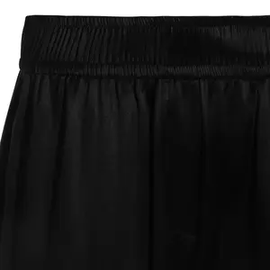 Brunello Cucinelli Palazzo Straight Leg Pants - Black