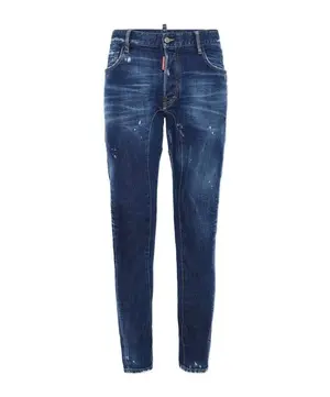 Dsquared2 Distressed Skinny Jeans - Blue