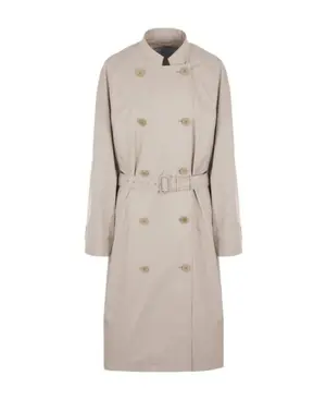 Prada Double-breasted Belted Trench Coat