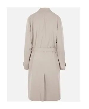 Prada Double-breasted Belted Trench Coat
