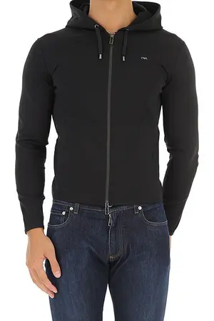 Emporio Armani Logo Plaque Hoodie