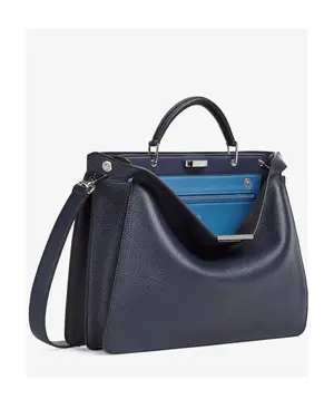 Fendi Peekaboo Iseeu Medium Tote Bag - Blue