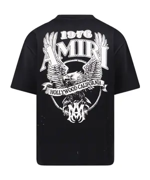Amiri Graphic Print Crewneck T-shirt