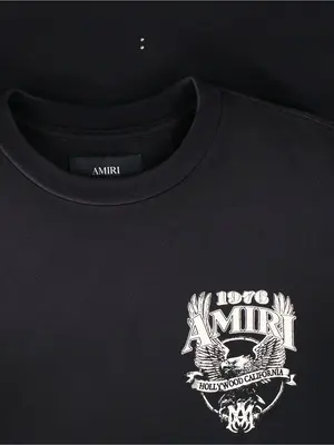 Amiri Graphic Print Crewneck T-shirt
