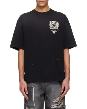 Amiri Graphic Print Crewneck T-shirt