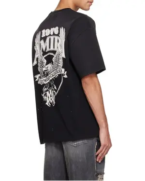Amiri Graphic Print Crewneck T-shirt