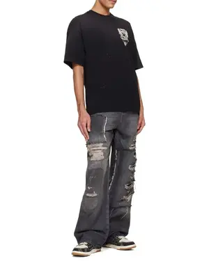 Amiri Graphic Print Crewneck T-shirt