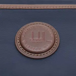 Dunhill Badge Detail Shoulder Bag - Black