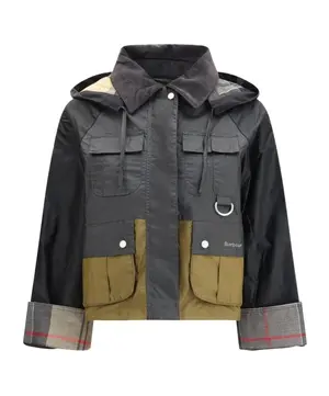 Barbour Liza Hooded Wax Jacket - No