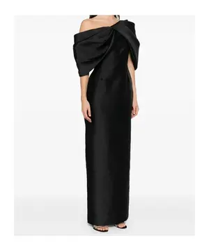 Solace London Davina Off-shoulder Maxi Dress