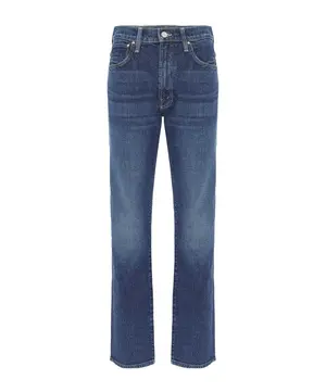 MOTHER High-rise Straight-leg Jeans