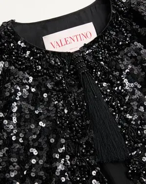 Valentino Garavani Embellished Sequin Jacket